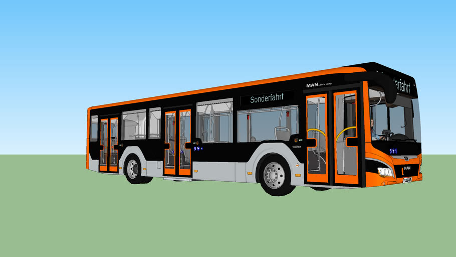 MAN Lion's City 12C - Standardbus - bus | 3D Warehouse
