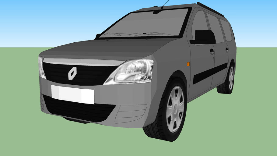 Renault Logan MCV | 3D Warehouse