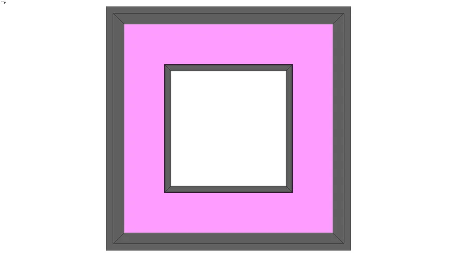 large decorative mirror | 3D Warehouse