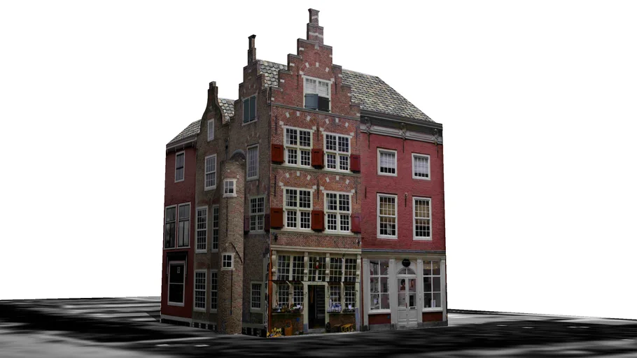 Huizen aan de Markt (Delft) | 3D Warehouse