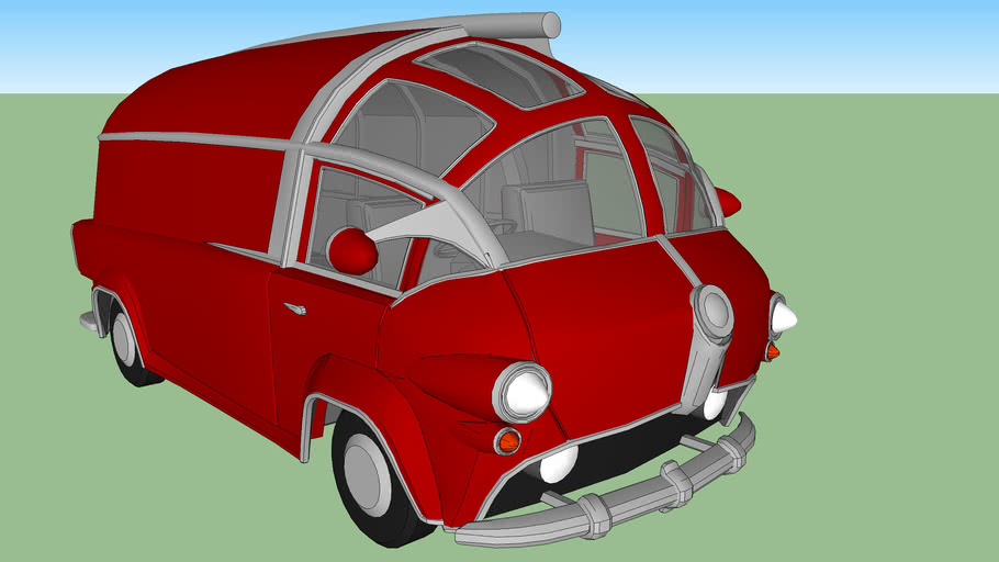 Fallout 4: Vault Tec van | 3D Warehouse