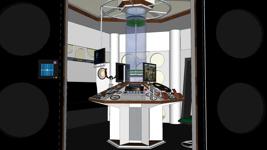 Custom T.A.R.D.I.S Console Room | 3D Warehouse