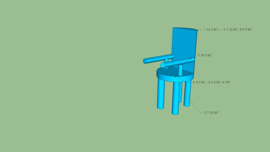 Unique Chair | 3D Warehouse
