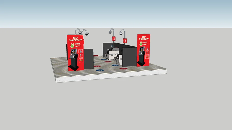 macky self service | 3D Warehouse