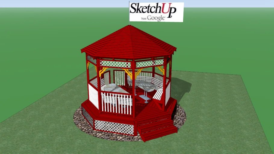 SketchUp 3d Challenge #4 – Outdoor Furniture | 3D Warehouse