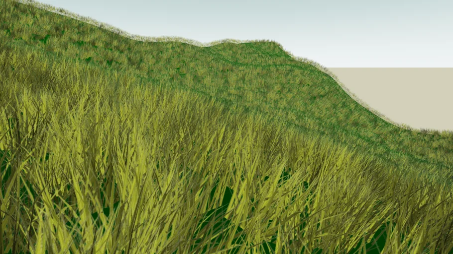 A Grassy Hill | 3D Warehouse