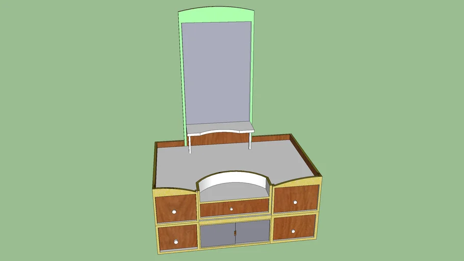 dressing table | 3D Warehouse