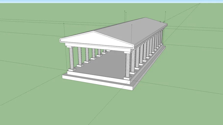 greek temple 1 | 3D Warehouse