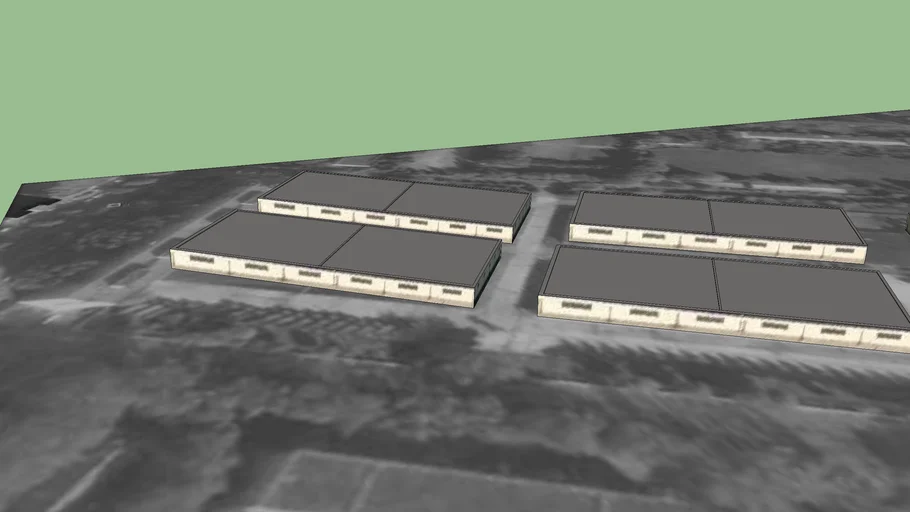 6 Buildings(military unit) | 3D Warehouse