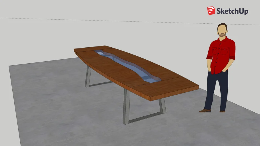 ICU Conference Table | 3D Warehouse