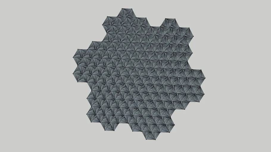 Hepta-Hepta-Hexi-Triangle Spiral group | 3D Warehouse