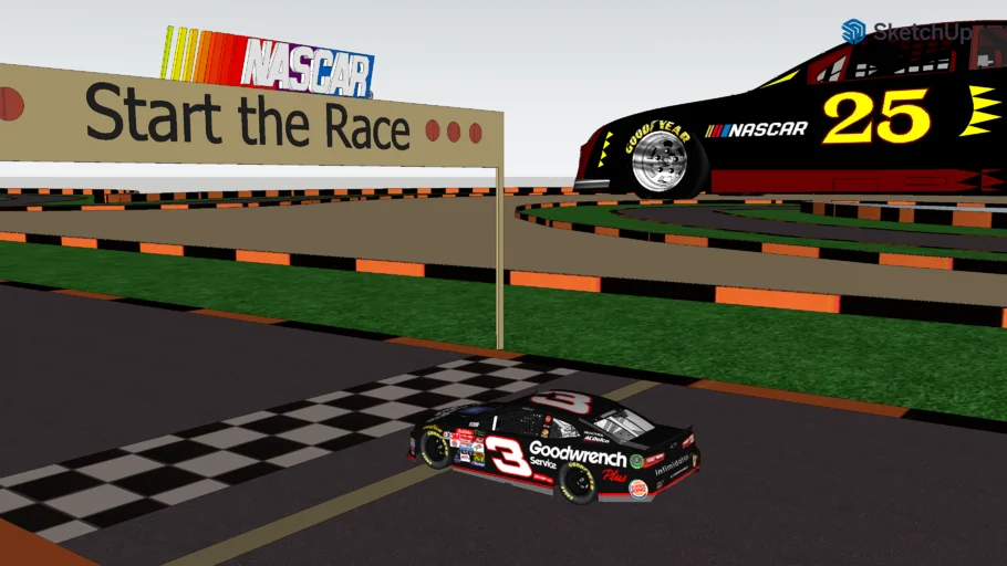 NASCAR racetrack | 3D Warehouse