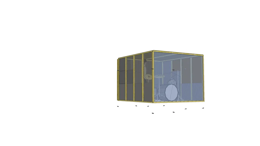 Edited Drum Booth | 3D Warehouse