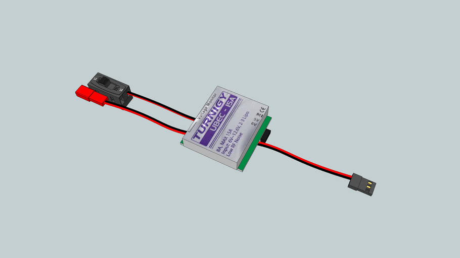Turnigy UBEC C15 | 3D Warehouse