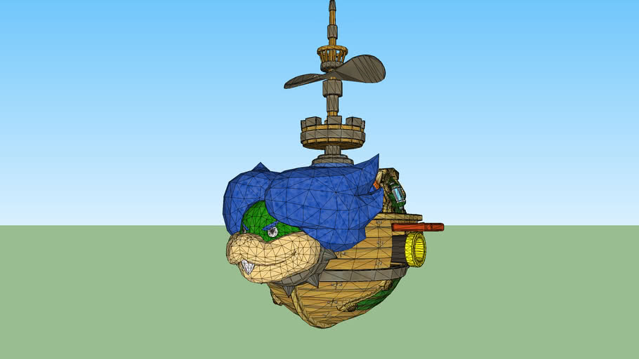 Ship Ludwig 'New Super Mario Bros U - Loadiine READY2PLAY' | 3D Warehouse