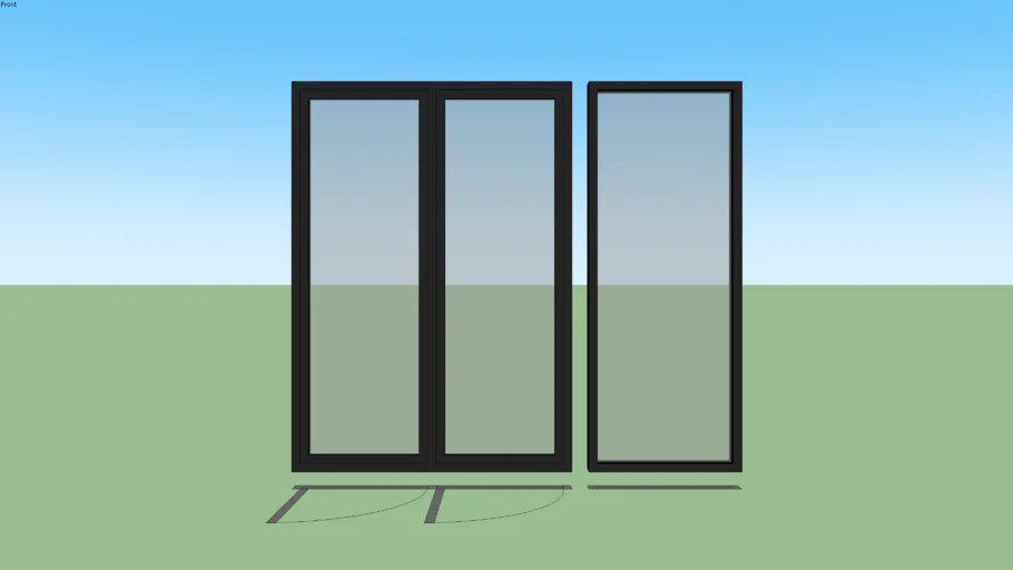 Window (บานเปิด-fix) | 3D Warehouse