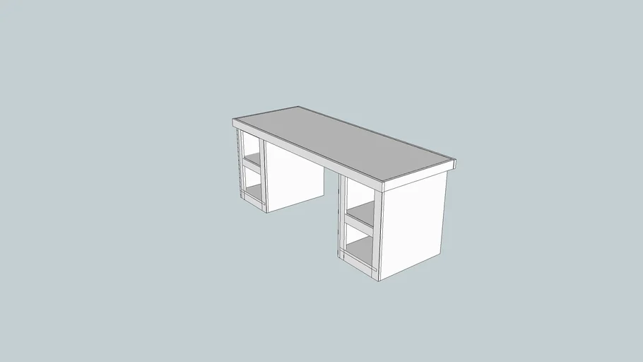 Student Desk | 3D Warehouse