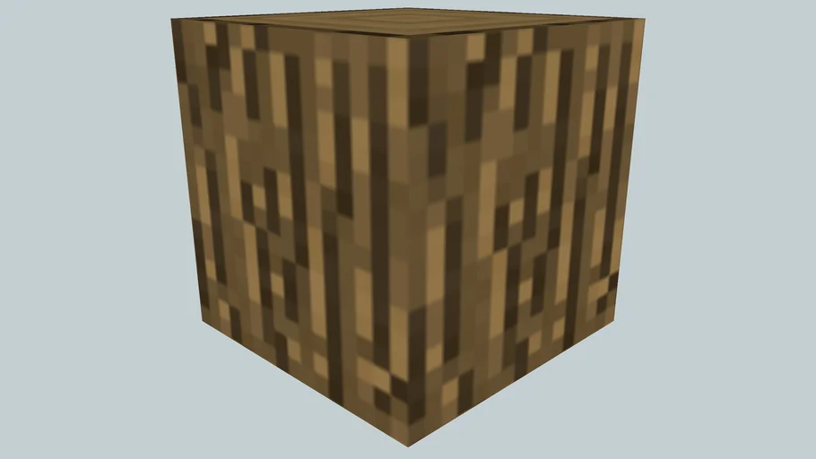 ZSF] Minecraft Blocks: Wood (17:0) | 3D Warehouse