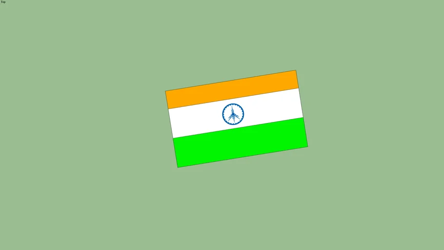 India Flag | 3D Warehouse