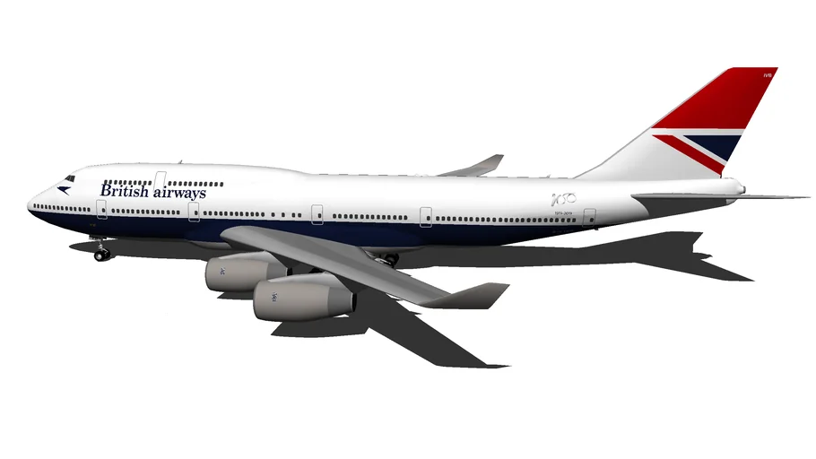 British Airways Boeing 747-400 G-CIVB 'Negus Centenary Special Livery ...