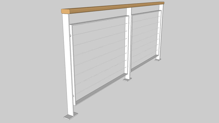 Profile Builder Assembly Iron Railing | 3D Warehouse