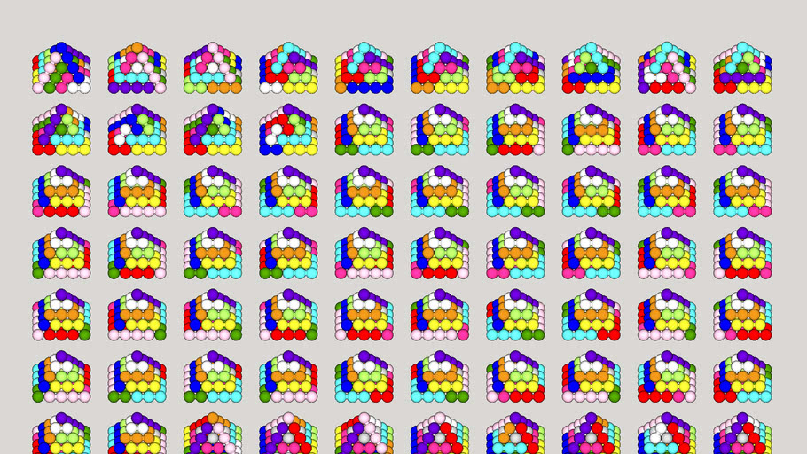 Lonpos(c) 5x5 Pyramids 1-306 | 3D Warehouse