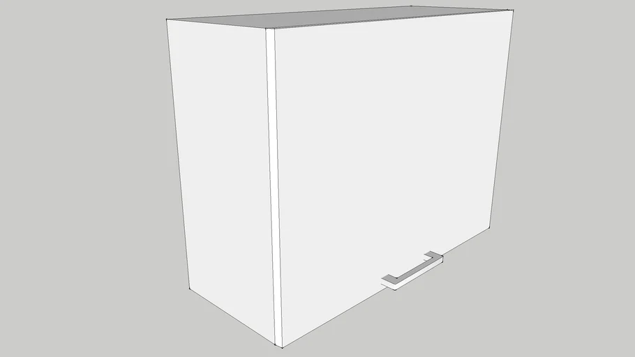 800 Wall HK Single Top-lift Module 800X300X600 CID_CP10000166 | 3D ...