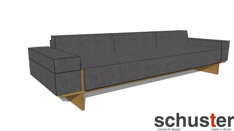 Sofá Cartesiano 3000 | 3D Warehouse