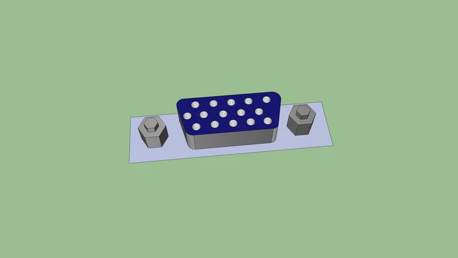 VGA port | 3D Warehouse