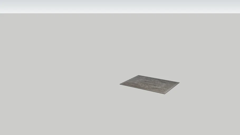 Mills Beige/Blue Area Rug | 3D Warehouse