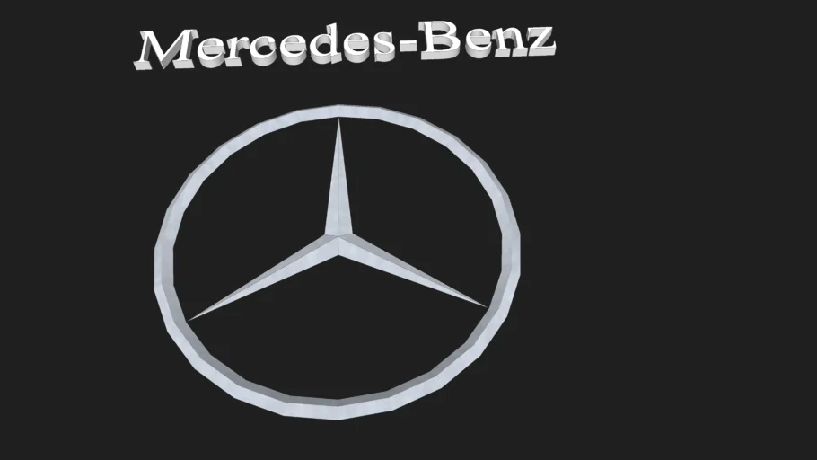 Mercedes-Benz logo | 3D Warehouse