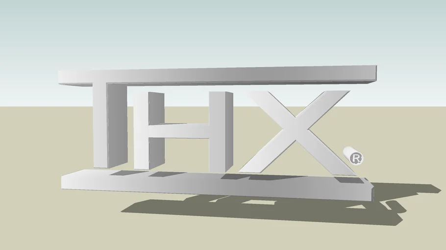 THX logo | 3D Warehouse