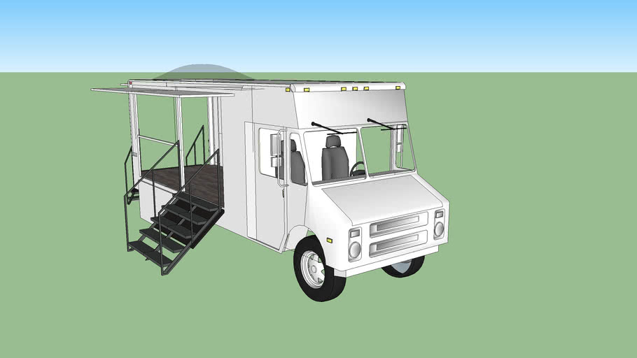 TPskp. 20' Stage Truck | 3D Warehouse