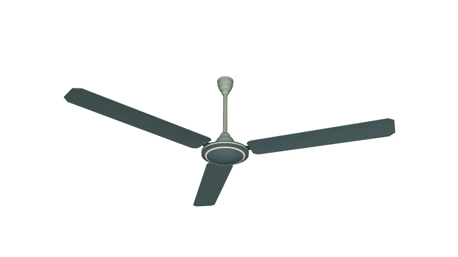 Large Ceiling Fan - Detailed | 3D Warehouse
