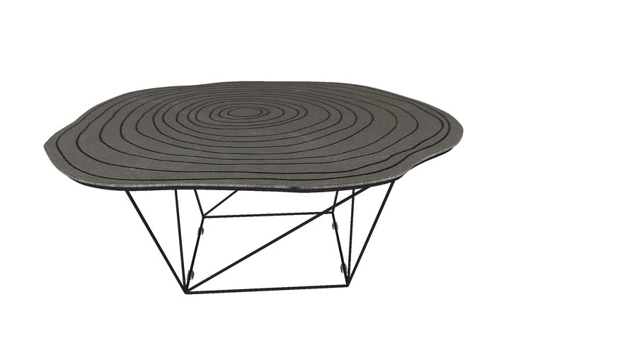 81540 Couchtisch Lifeline 100x86cm | 3D Warehouse