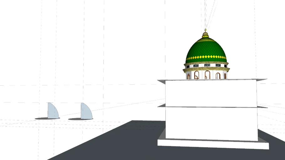 kubah masjid besole 354 | 3D Warehouse