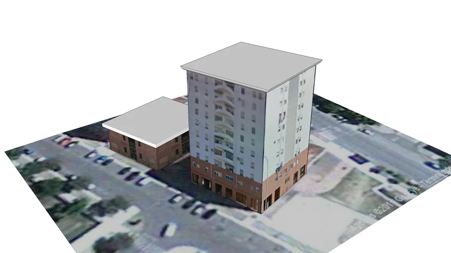 bloque residencial en linares | 3D Warehouse