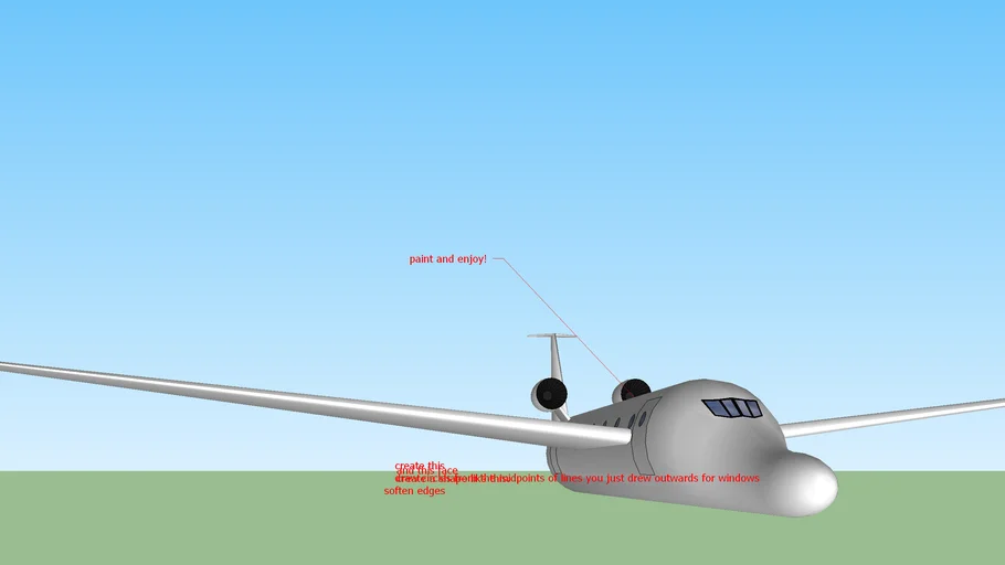plane tutorial | 3D Warehouse