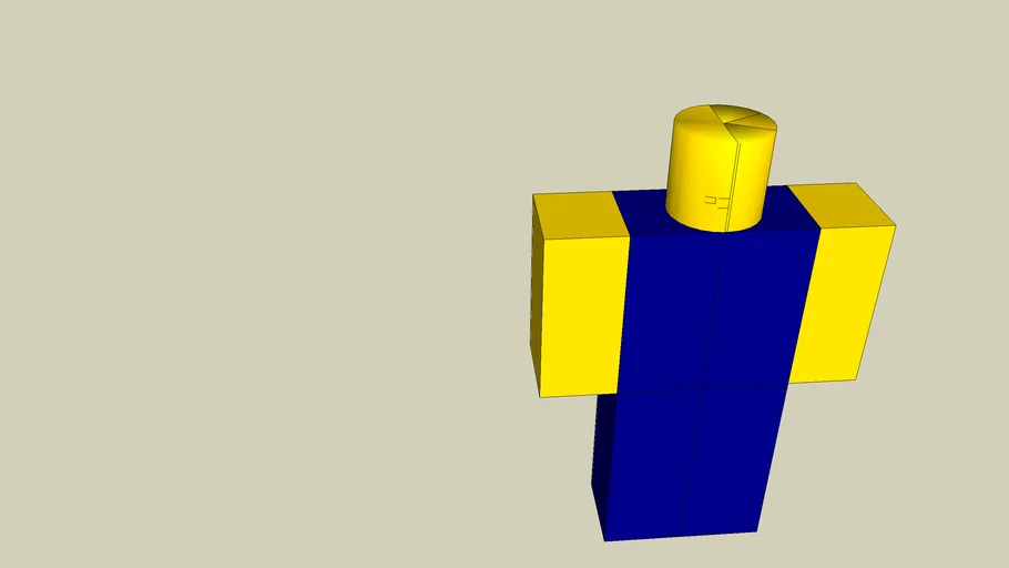 Robloxian Noob | 3D Warehouse