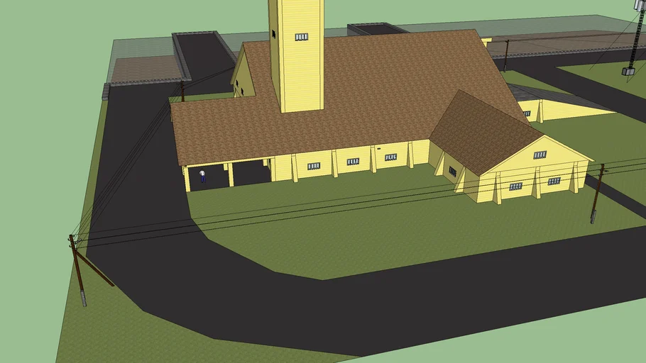 Factory House | 3D Warehouse