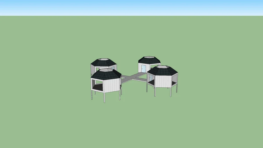 Simple Treehouses | 3D Warehouse