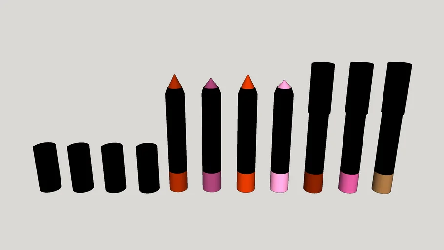 Makeup - Lipstick | 3D Warehouse