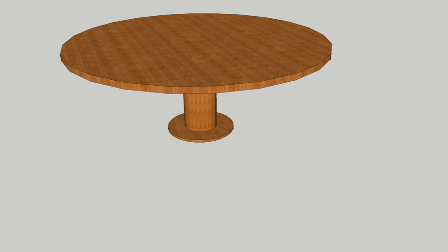 Large Round Table | 3D Warehouse