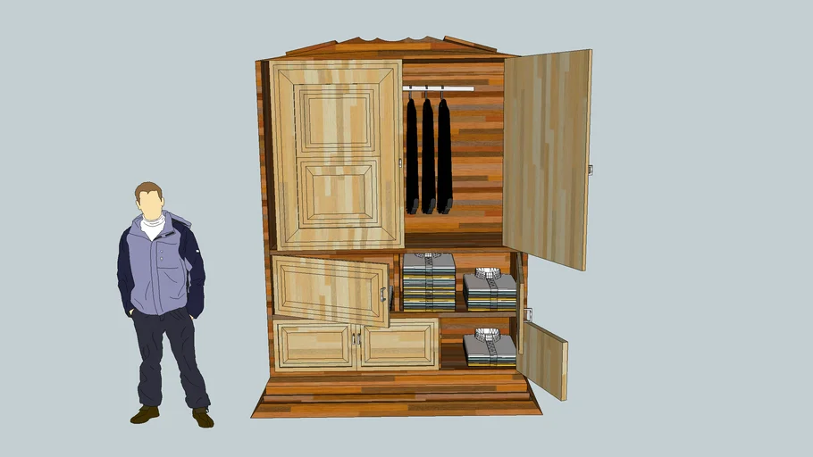 3d wardrope | 3D Warehouse