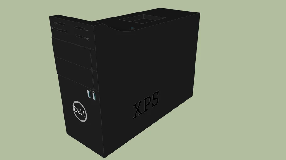 2012 Dell XPS Desktop PC | 3D Warehouse
