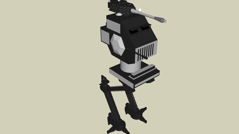 light walker mech MKII | 3D Warehouse