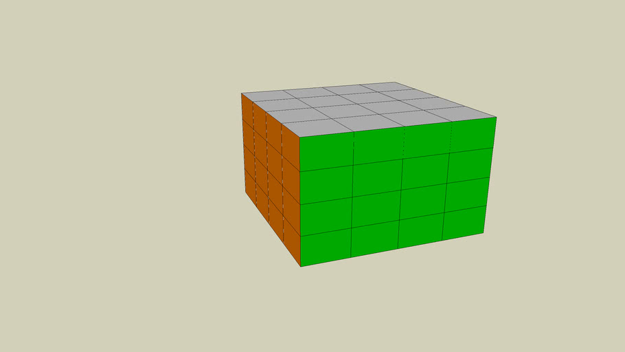big and small rubix cube | 3D Warehouse