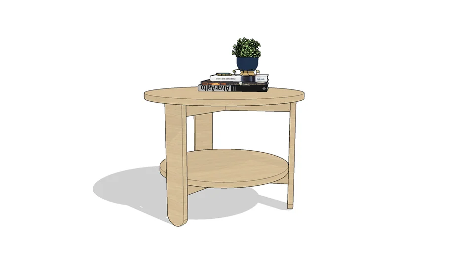 ROUND COFFEE TABLE | 3D Warehouse