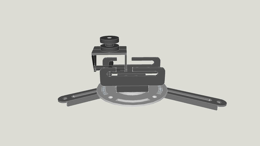 Mustang Universal Ceiling Projector Mount | 3D Warehouse