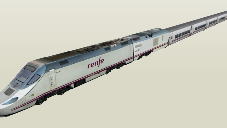Alvia 730 High Speed Train | 3D Warehouse